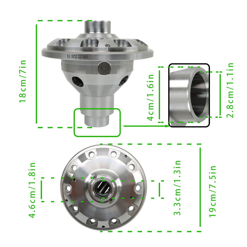 For Ford 9" Inch 31 Spline Posi Unit - All Ratios - No Ring Gear Bolts ...