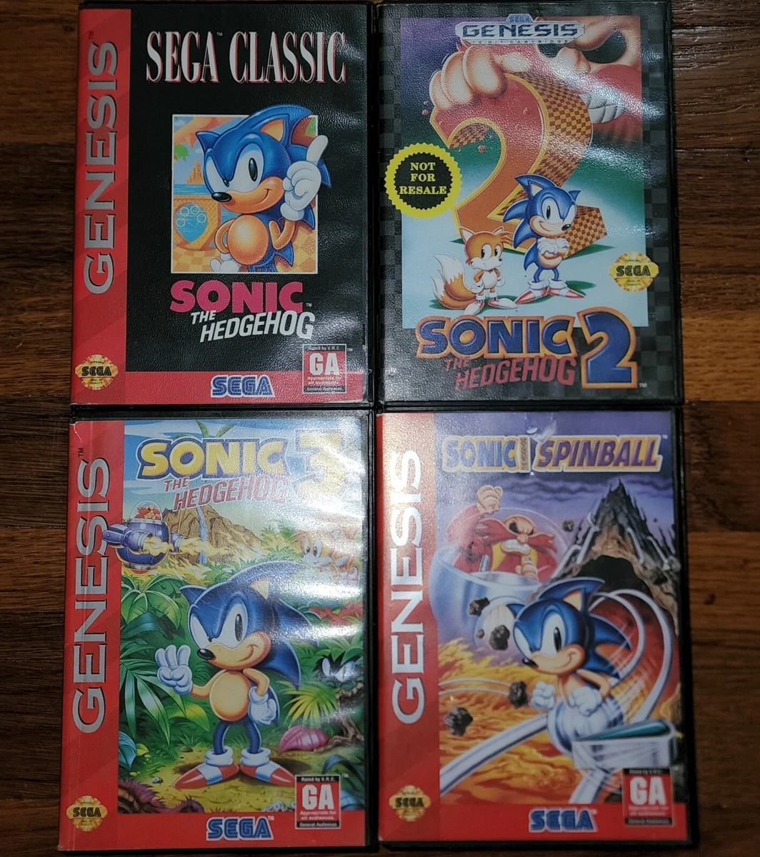 Sega Genesis Sonic Games