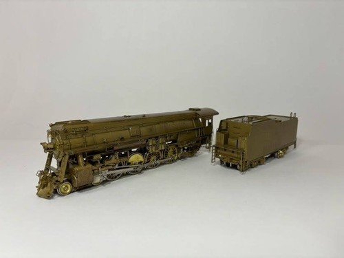 Brass HO ALCO Models SP Southern Pacific MT-2 4-8-2 steam loco w ...