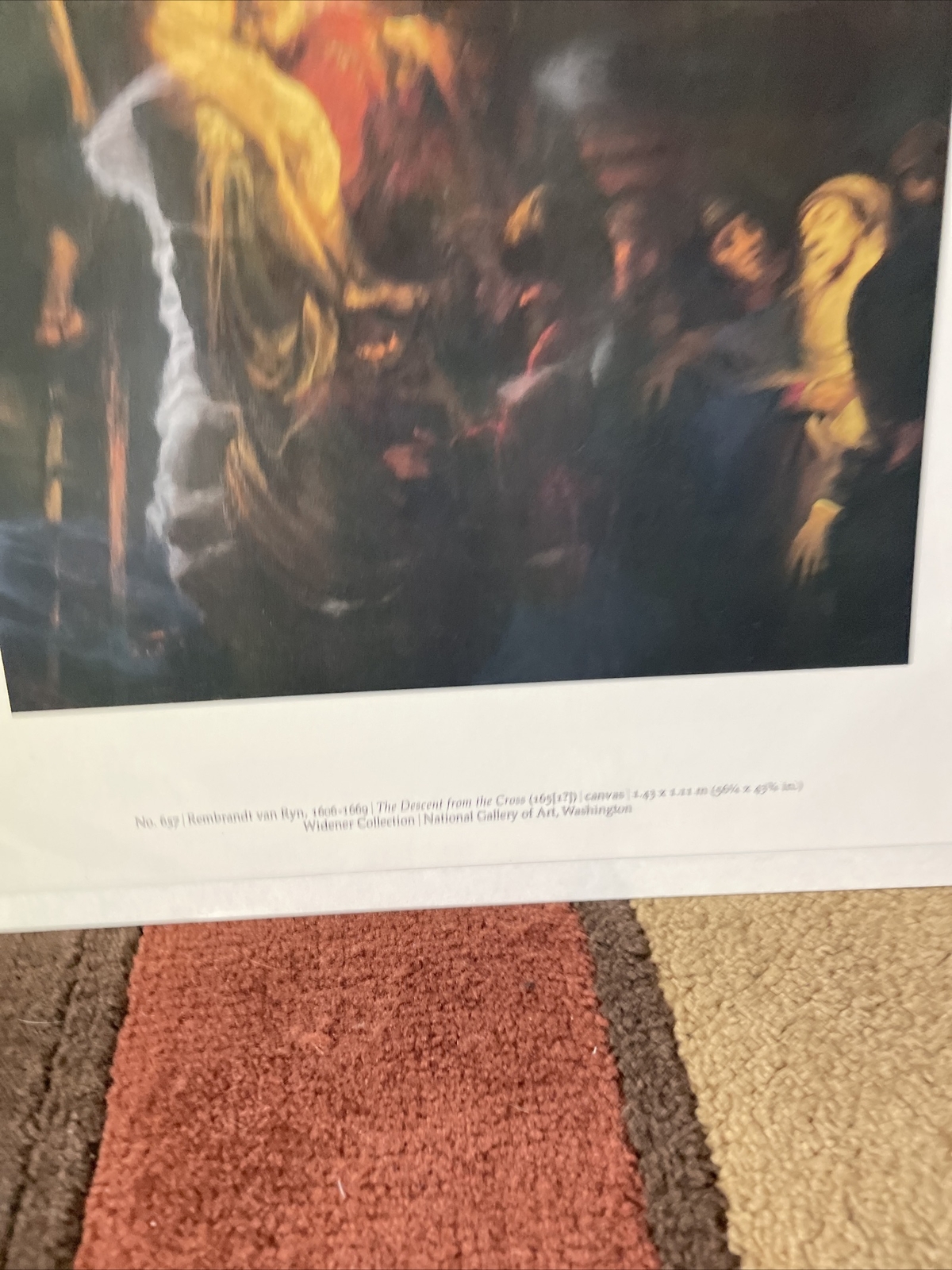 657 Rembrandt Van Ryn Descent From The Cross National Gallery Of Art ...