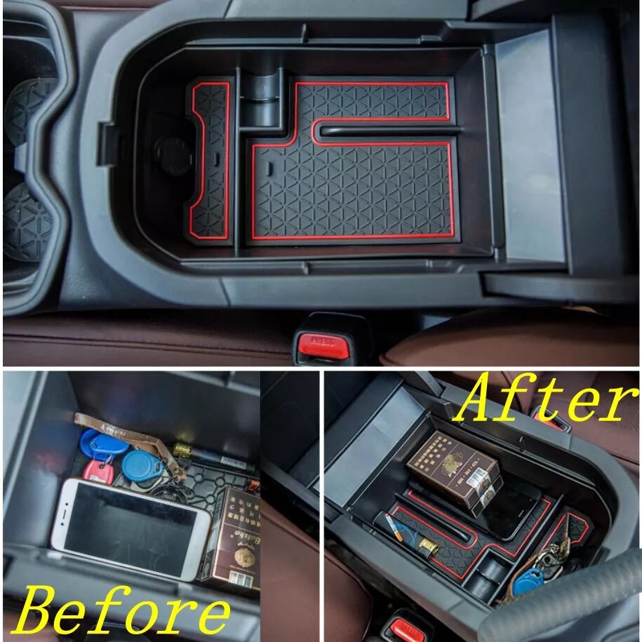 Accessories Center Storage Container Box Cover For Toyota RAV4 Rav 4 ...