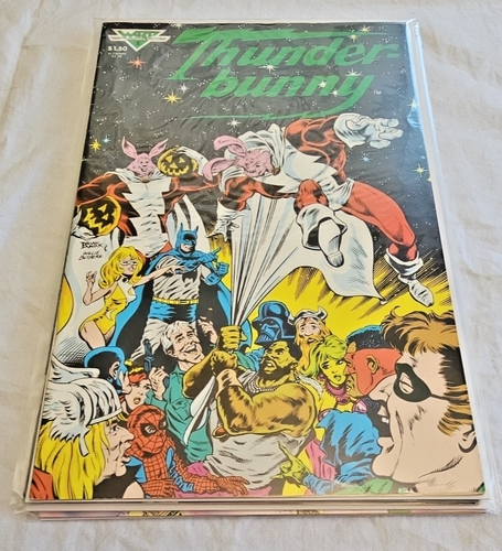 Thunderbunny (1985–1987) Comic Lot (3) Warp Graphics + Apple Comics | eBay