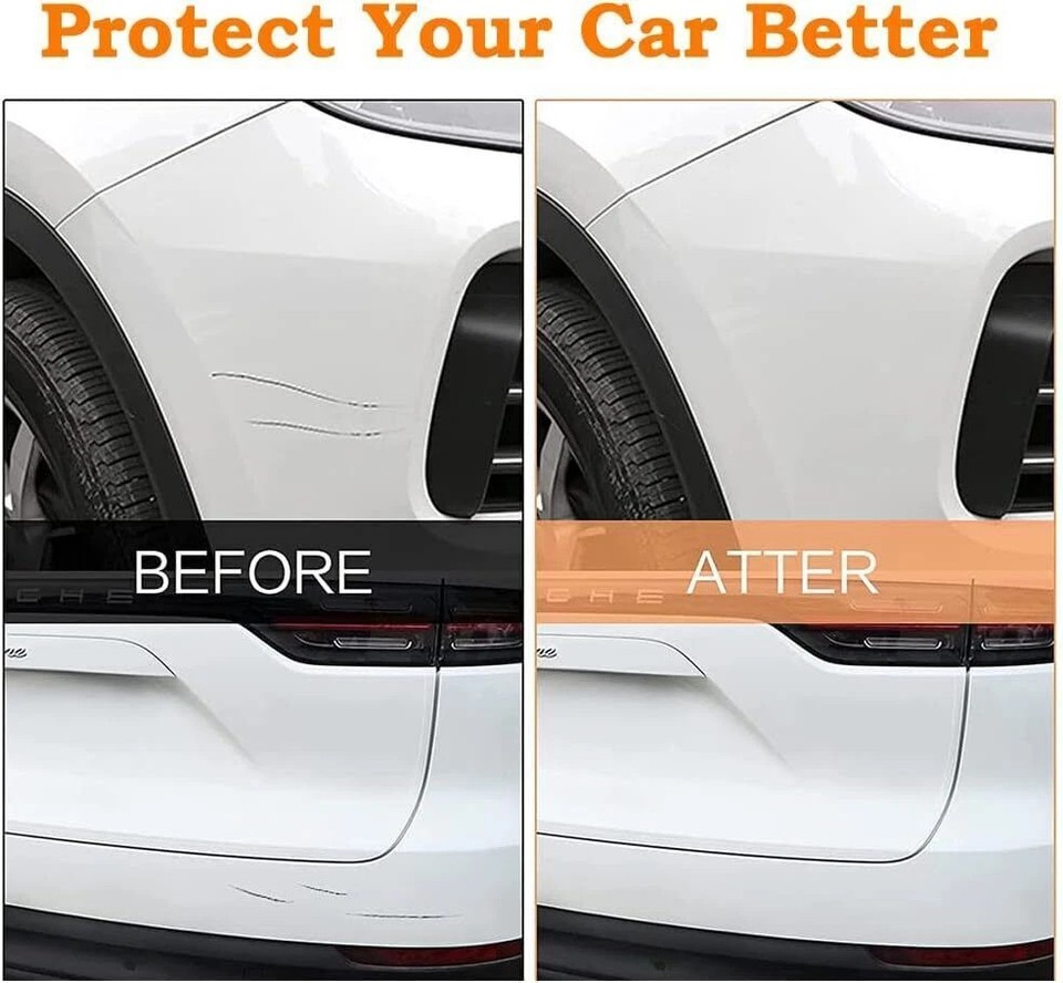 5m*7cm Clear Car Door Plate Sill Scuff Covers Anti-Scratch Stickers For ...