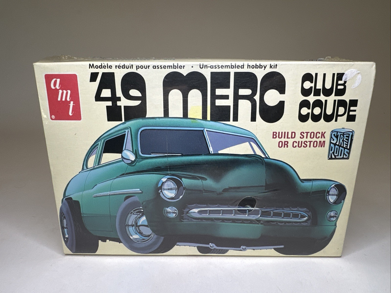 AMT '49 Mercury Merc Club Coupe 1/25 Scale Model Kit 1976 New Sealed ...