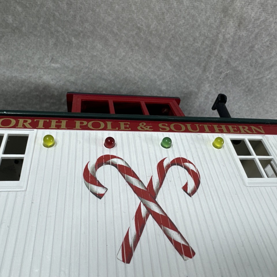 Bachmann G Scale North Pole And Southern Candy Cane Lighted Caboose | eBay