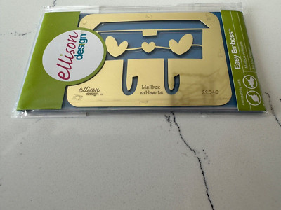 Ellison Design Easy Emboss Phrase Mailbox w Hearts Scrapbooking Card ...