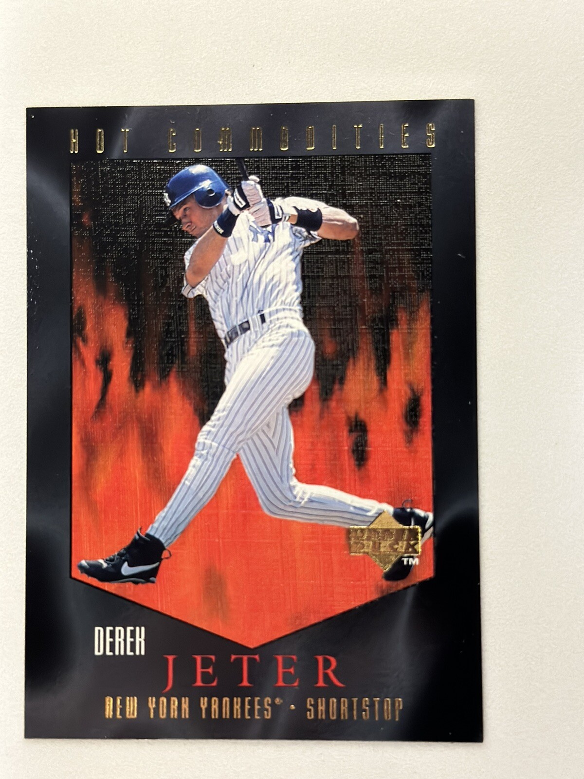 1997 Upper Deck Hot Commodities #HC3 Derek Jeter New York Yankees Hall of Fame | eBay