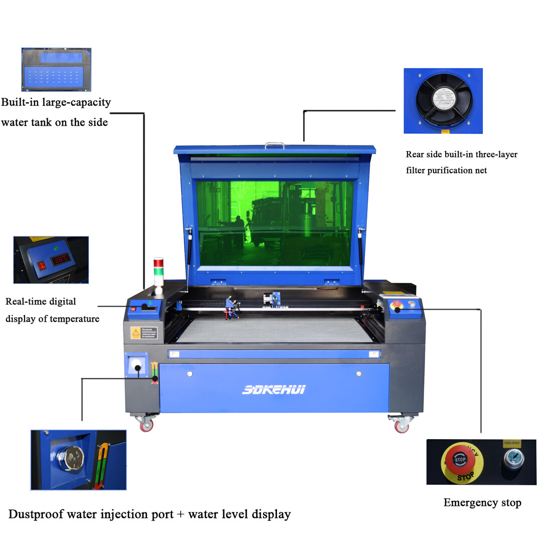 Autofocus 40"x32" Co2 Laser Engraver Cutter Cutting Engraving Machine ...