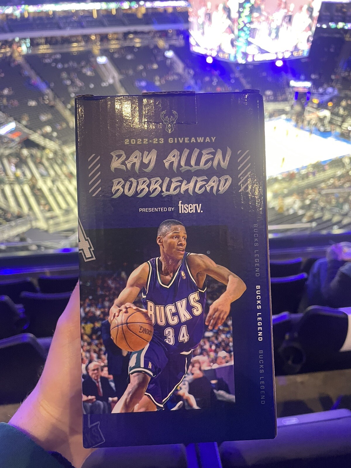 Milwaukee Bucks Ray Allen “Legends” Bobblehead SGA 04/07/23 | eBay