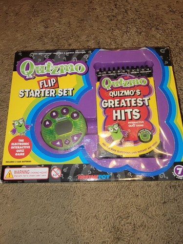 Quizmo Flip Starter Set Interactive Quiz Game New Sealed Retired | eBay