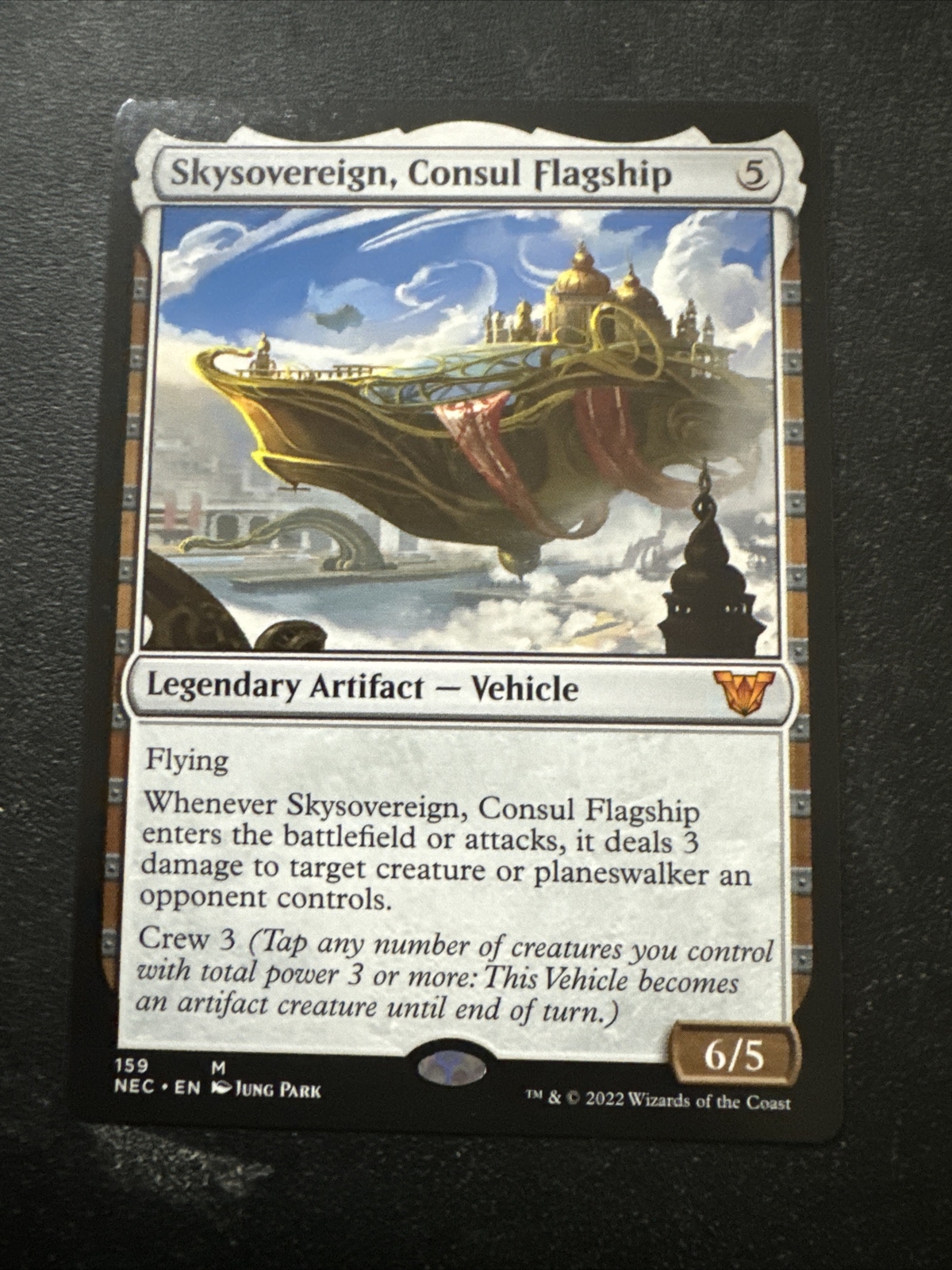 MTG Skysovereign, Consul Flagship Commander: Kamigawa: Neon Dynasty 159 ...