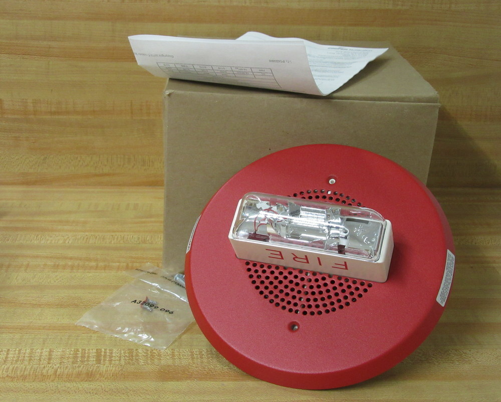 Cooper Wheelock E90-24MCC-FR Strobe Speaker E9024MCCFR | eBay