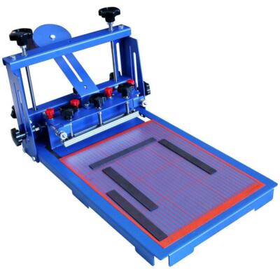 Precision Micro Adjust Screen Printing Machine Hand Printing Table ...