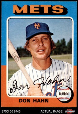 1975 O-Pee-Chee #182 Don Hahn Mets 6 - EX/MT | eBay