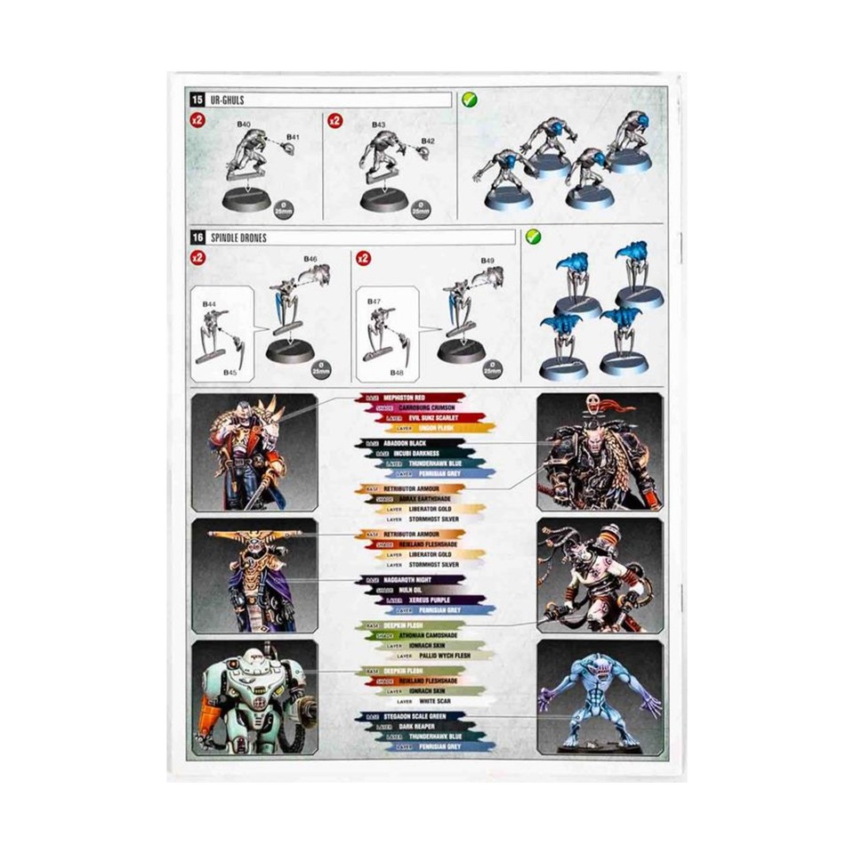 GW Board Game Blackstone Fortress - Assembly Instructions Only! VG+ | eBay