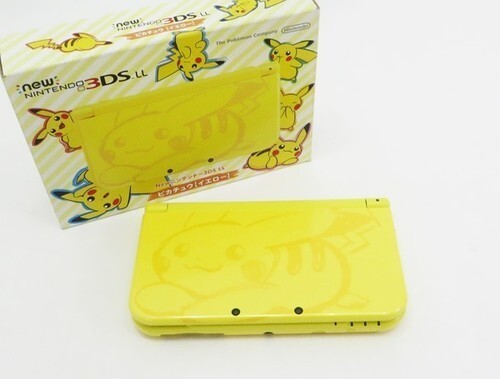 Nintendo NEW 3DS LL XL Pikachu Yellow Limited Edition Console w/Box | eBay