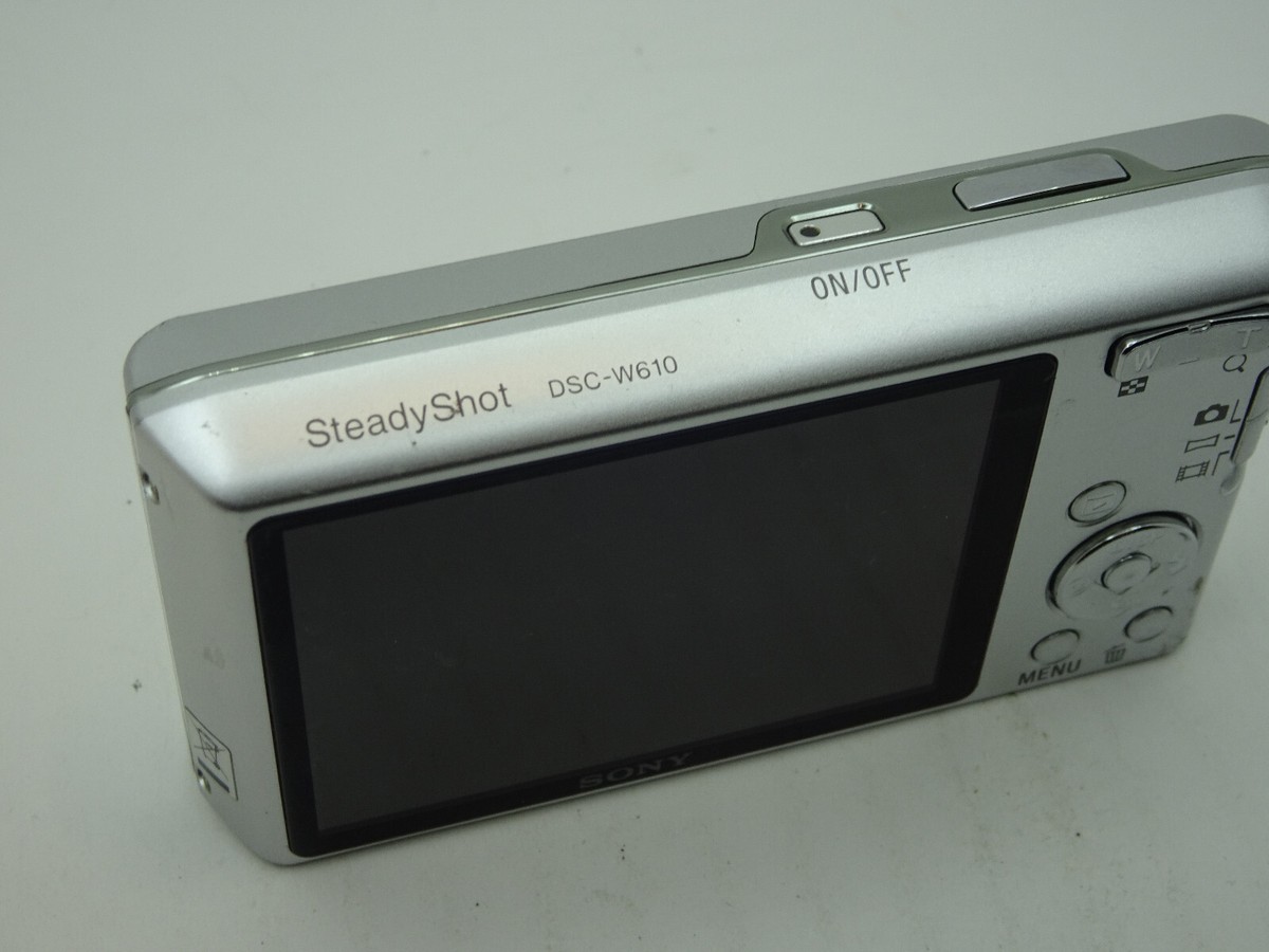 Sony Digital Camera DSC-W610 Cyber Shot Silver 4.0x 14.1MP w Sony Digital Camera DSC-W610 Cyber Shot Silver 4.0x 14.1MP w