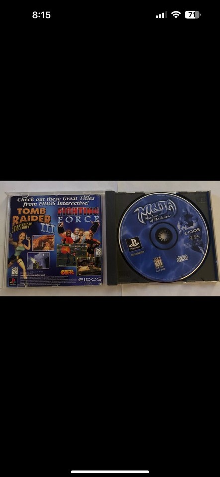 Ninja: Shadow of Darkness (Sony PlayStation 1, 1998) PS1 788687300636 ...