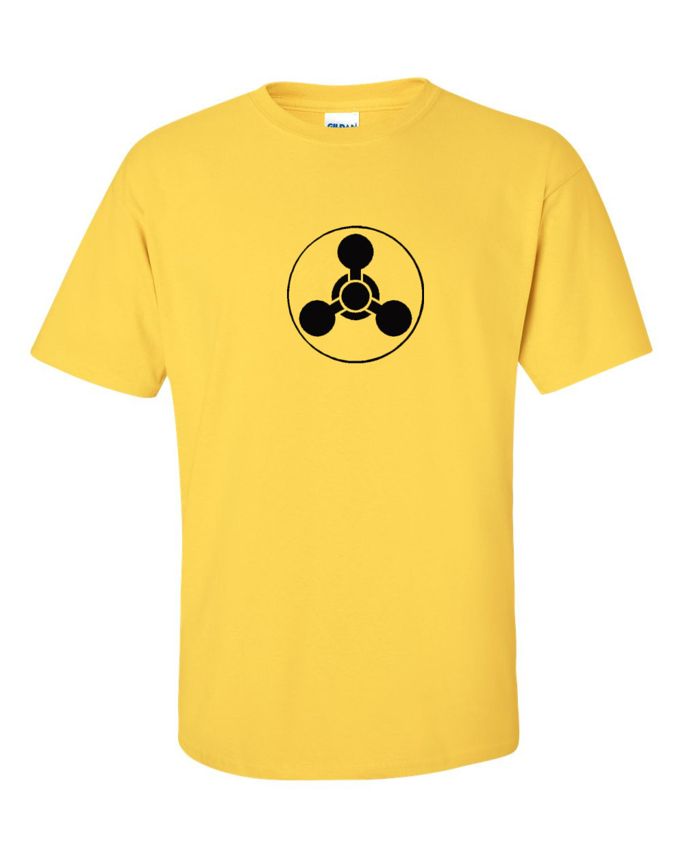 Radioactive-Biohazard-Chemical Hazard Symbol Trefoil Logo T-Shirt ...