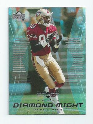 Jerry Rice 1999 Black Diamond Might Insert Card | eBay