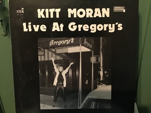 Kitt Moran Live At GREGORY'S Wildcat Records Numérique Signé | eBay