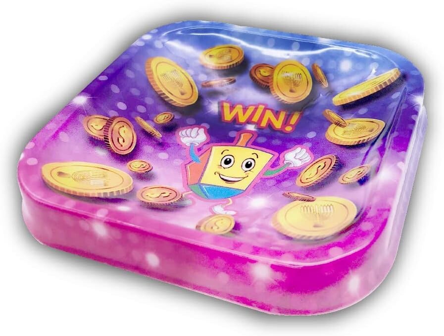 Izzy 'n' Dizzy 30 Dreidels Assorted Hanukah Spinning Dreidel Game Gift ...