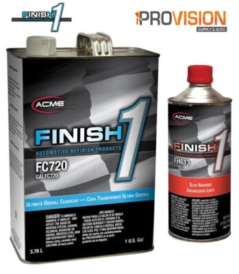 Sherwin Williams Finish 1 FC720 2K Urethane Clearcoat Slow Hardener ...