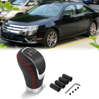 5/6 Speed Car Manual Gear Shift Knob Shifter Stick Lever Leather For ...