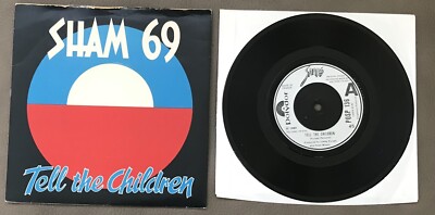 SHAM 69: Tell the Children/Jack 7” Vinyl Record | eBay