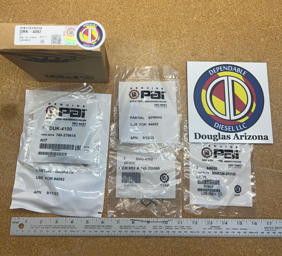 Air Compressor Maint Kit Tu-Flo 400 | PAI# DMK-4092 | Ref. # 229416 | 2 ...