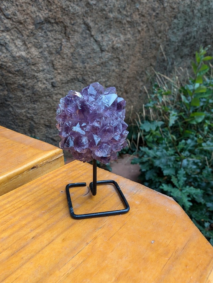 Beautiful Amethyst Cluster, Display Crystal , Decorative, Spiritual | eBay