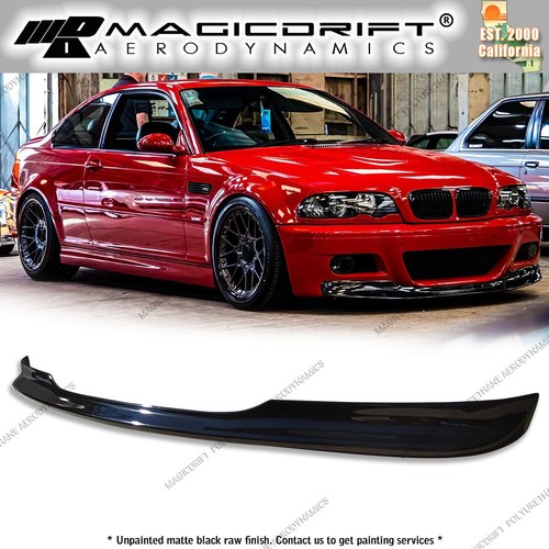 For 01-06 BMW E46 M3 Only CSL Style Front Bumper Lip Spoiler Chin ...