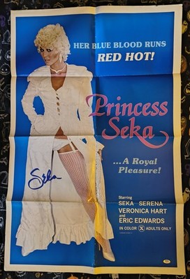 Seka Autographed Princess Seka Movie Poster w/ PSA COA | eBay
