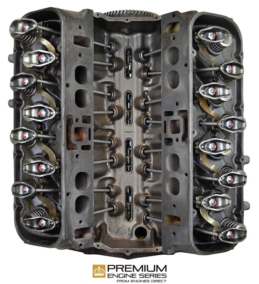 Chevrolet 454 Marine Engine 7.4 Reverse Rotation New Reman OEM ...