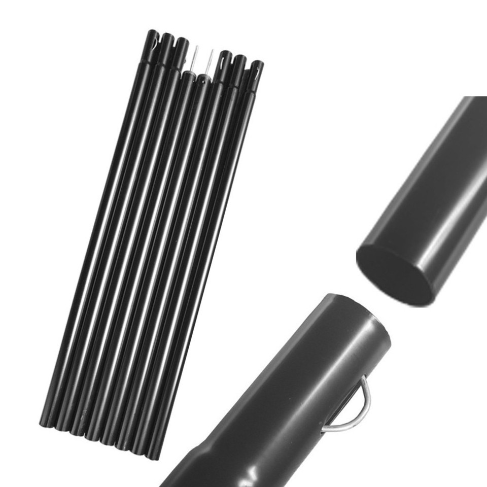 2M 24M Iron Tent Poles for Camping Tarp Canopy Heavy Duty Waterproof ...