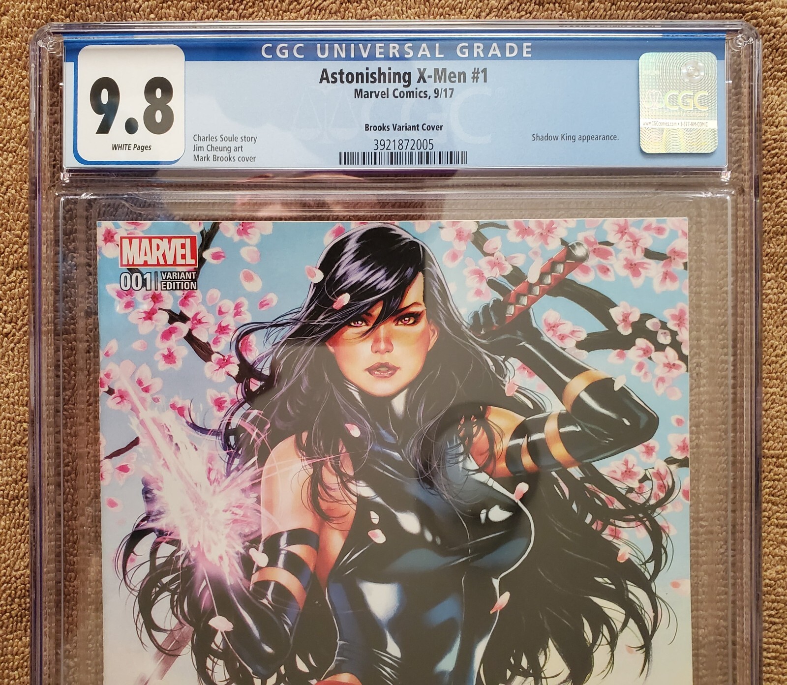 Astonishing X-Men #1 (Iconic Mark Brooks Psylocke Cover!) | eBay