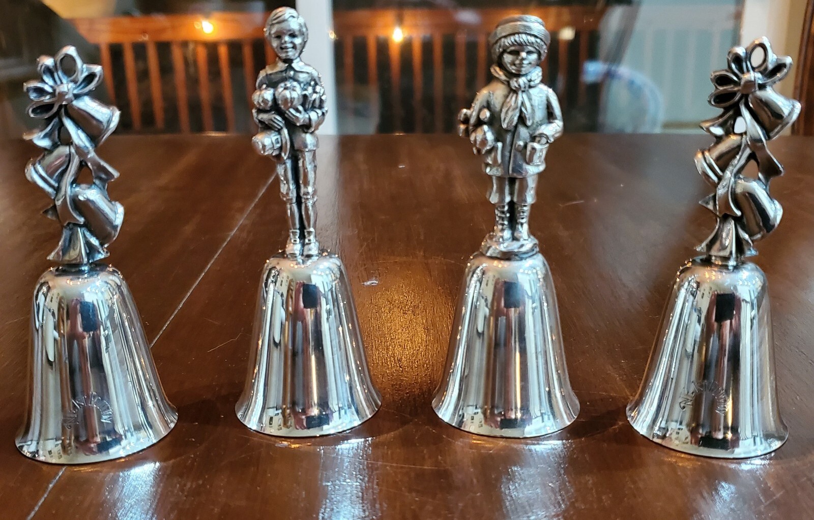 Vintage Silverplate Christmas Bells Set of 4 Reed & Barton | eBay