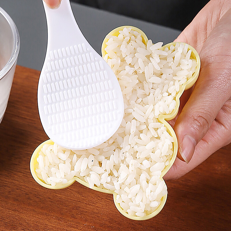 Cartoon Bear Animal Onigiri Mold Curry Rice Ball Press Mould Diy ...