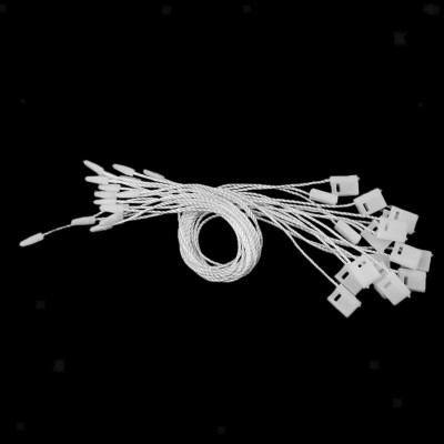 1000 Pcs Tag Plastic String Snap Lock Pin Loop Fastener Hook Ties ...