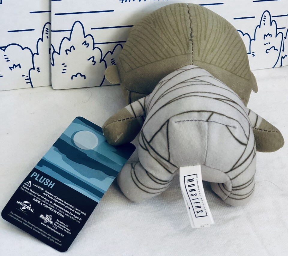 New Universal Studios Little Monsters Mummy Plush Doll Toy Factory ...