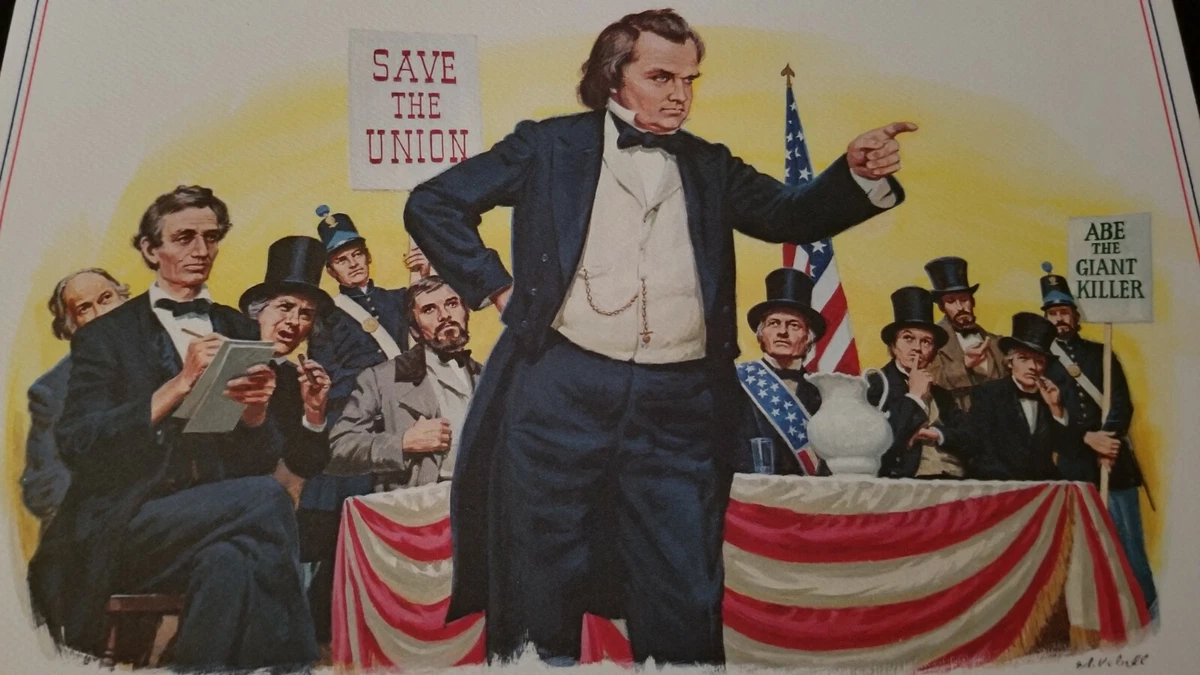 Lincoln Douglas Debates Poster