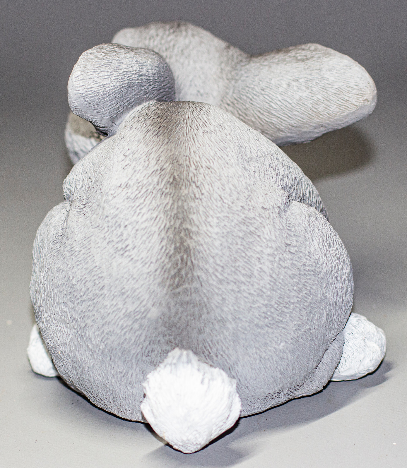 Cremation Urn Pet Ashes Bunny Rabbit Statue Memorial Casket Lifelike ...