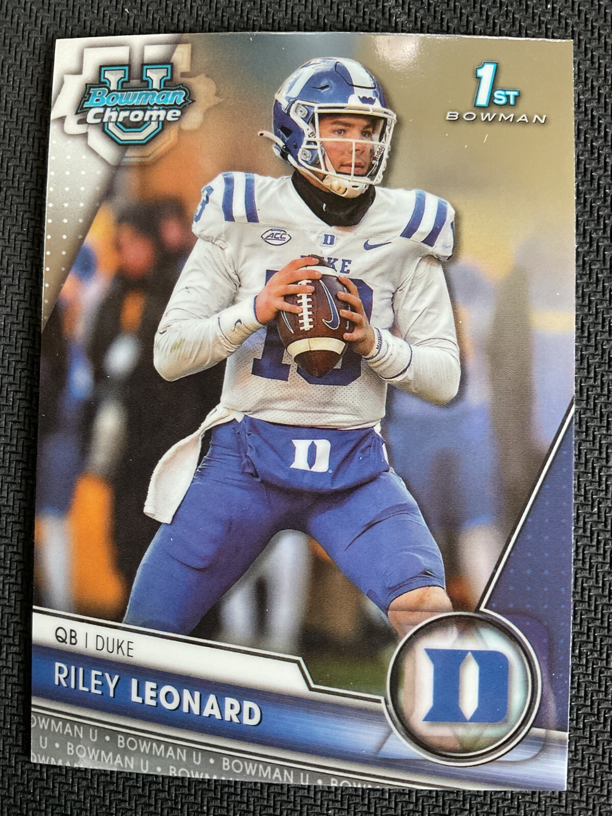 Riley Leonard 2023 Bowman Chrome University RC Card #6 *Quantity ...