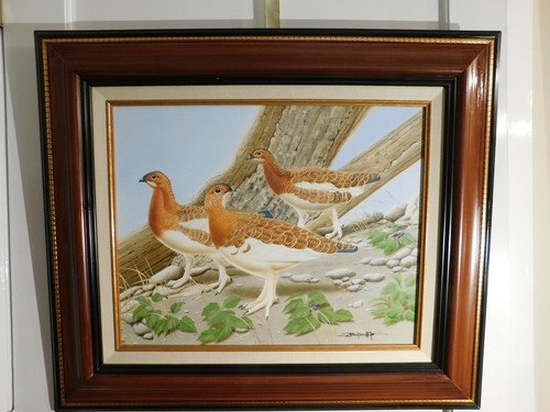 D. Nicholson Miller Birds Serigraph on Board Wildlife artist | eBay