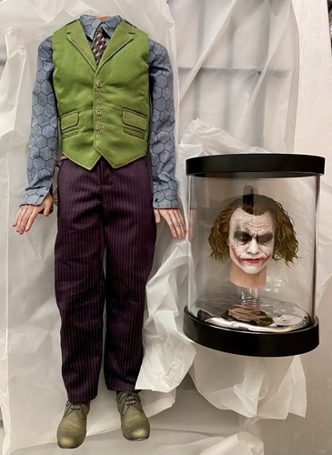 Queen Studios INART Joker 1/6 Action Figure Rooted Jail Diorama Version ...