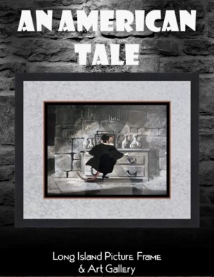 An American Tale Hand Painted Animation Production Cel CUSTOM FRAMED ...