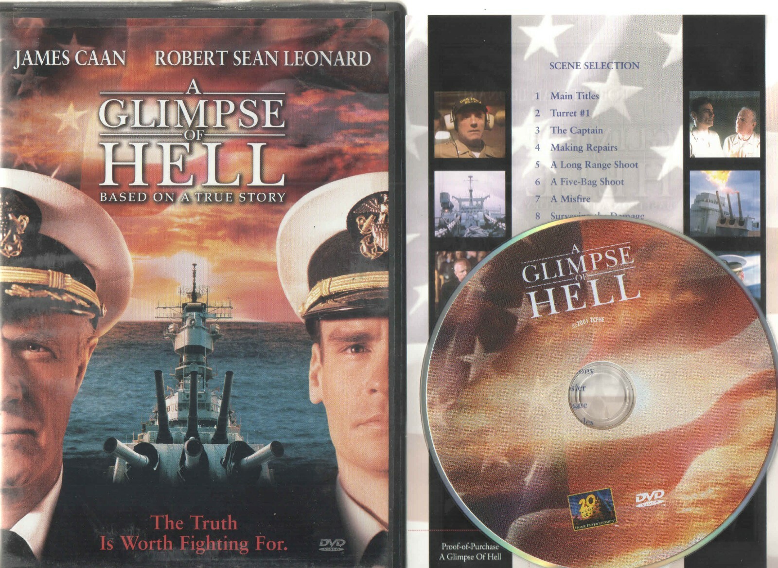 A Glimpse of Hell (DVD, 2002) Disc & Cover Art Only Military Drama ...