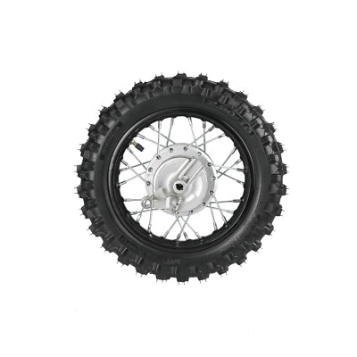 10inch 2.50-10 Drum Brake Rear Tyre Wheel 1.4x10 Rim Mini Pit Trail ...