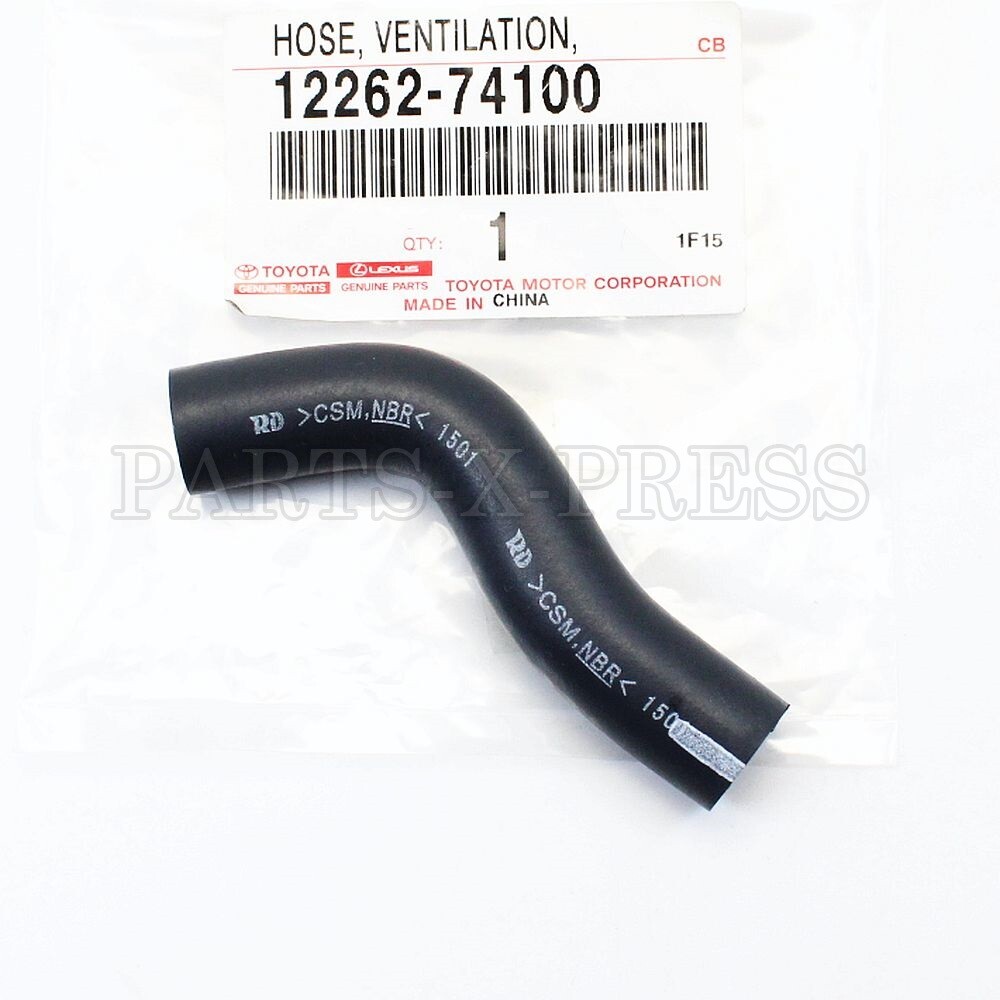 GENUINE OEM TOYOTA SOLARA CAMRY VENTILATION VALVE HOSE 12262-74100 / ...