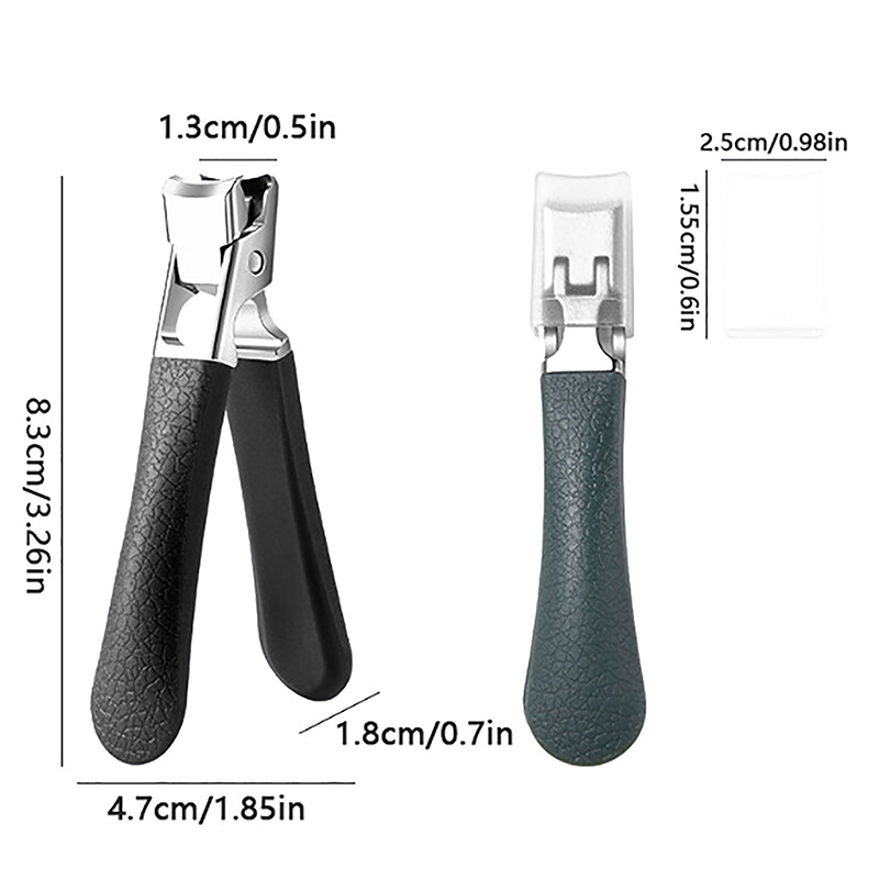 Manicure Pedicure Leather Pattern Stainless Nail Clippers Cuticle Nail ...